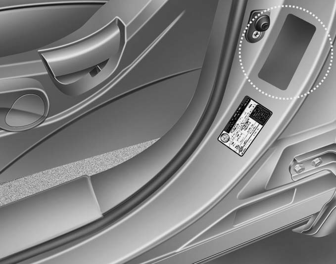 Hyundai Tucson >> Vehicle certification label - Specifications ...